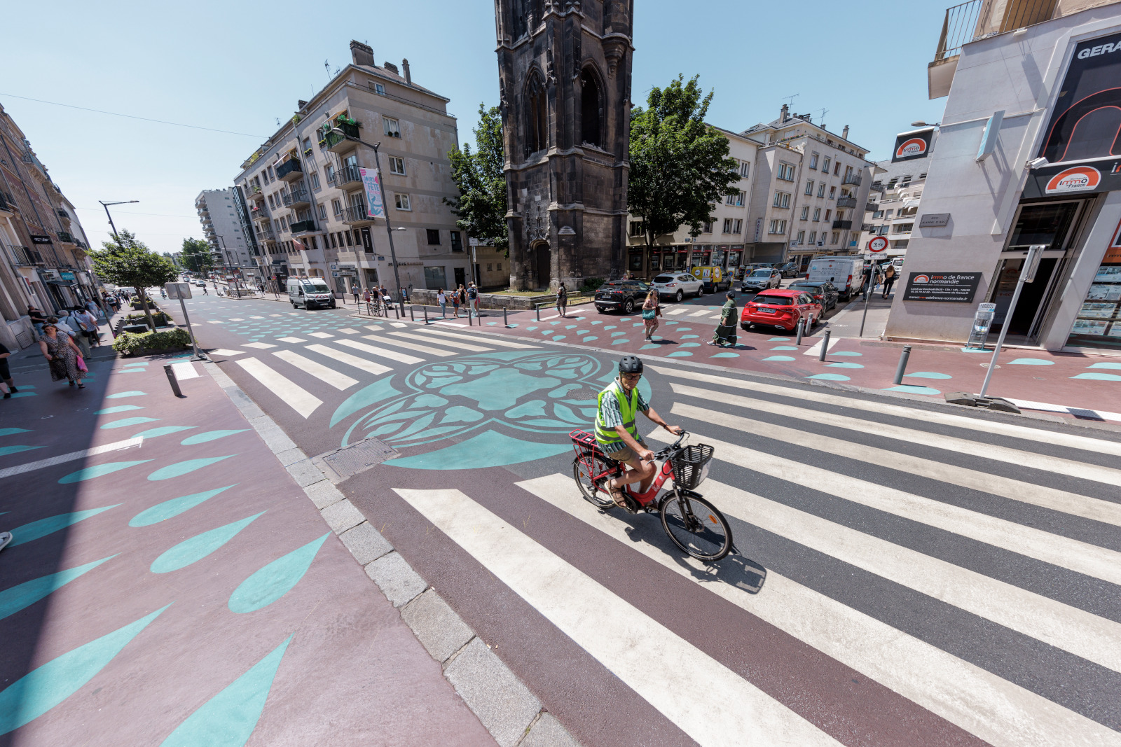 L'aménagement de la rue Jeanne-d'Arc primé | Métropole Rouen Normandie